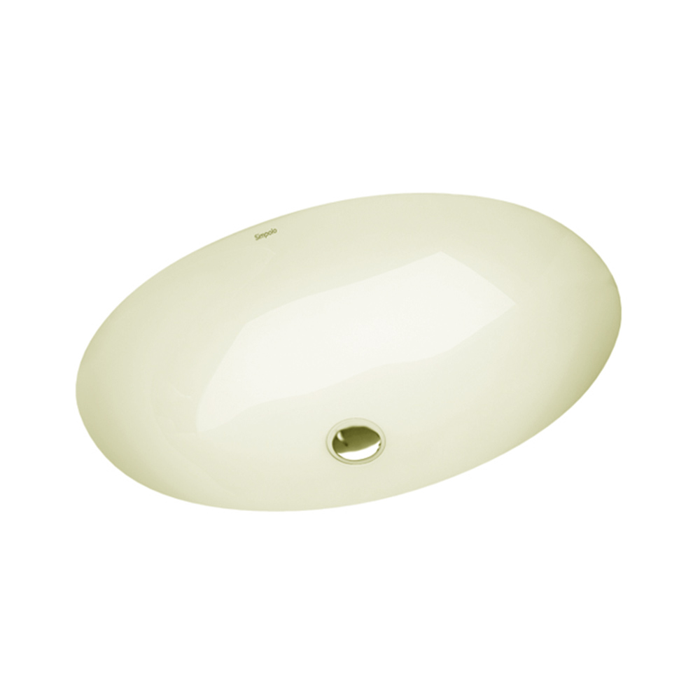 Simpolo Solar 565x385x210mm Under Counter Wash Basin Ivory | mykit ...