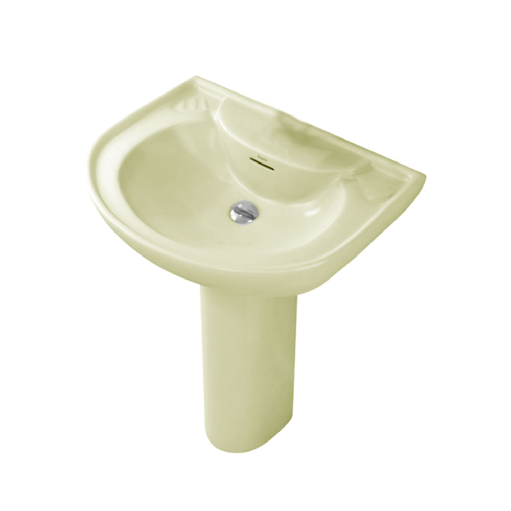 Simpolo Selvo 550x400x800mm ISI Wash Basin with 11080 Selvo ISI Full ...