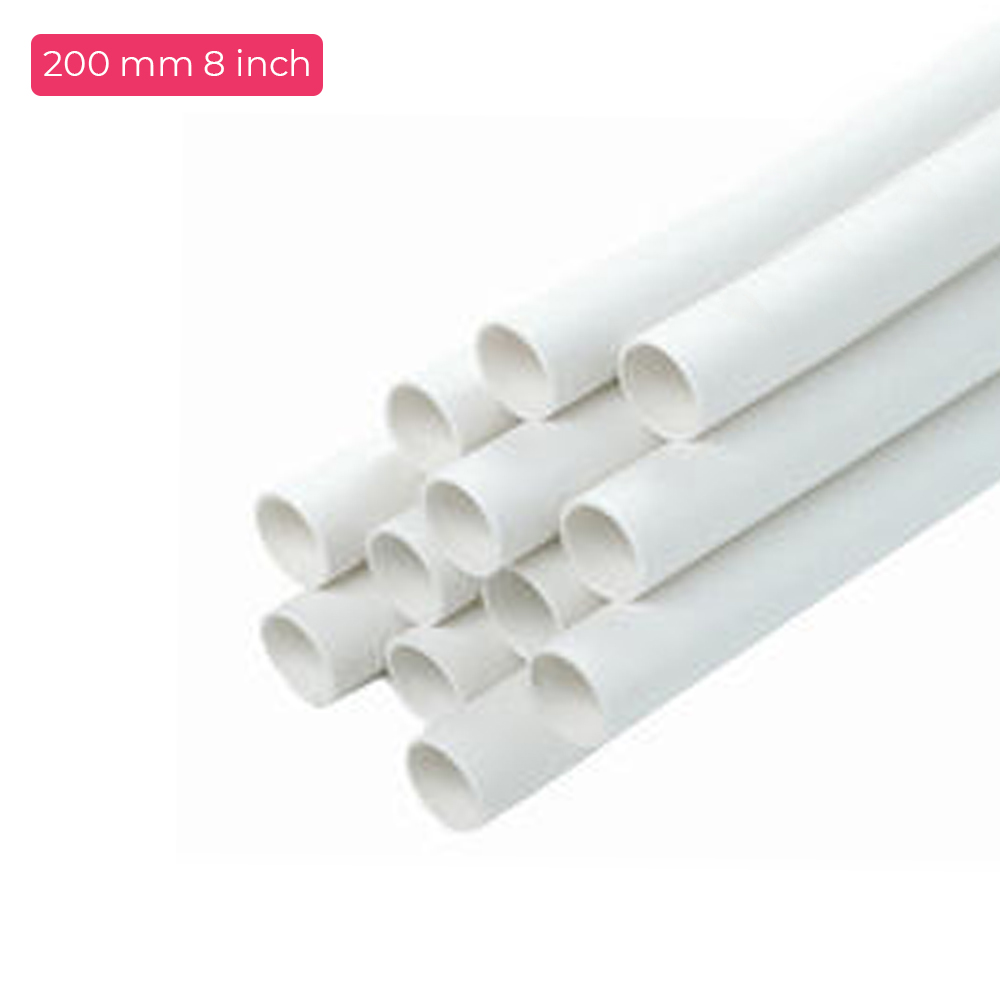 Evershine 200mm 8inch Plast Non ISI Rigid UPVC 2.5kg/cm° Pipe | mykit ...