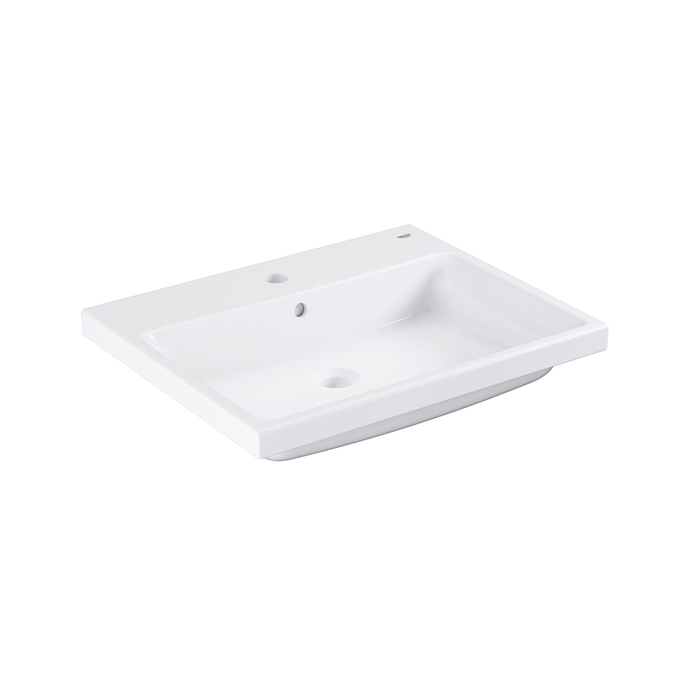 Grohe Eurocube 605x480x148mm Counter Top Wash Basin Alpine White ...