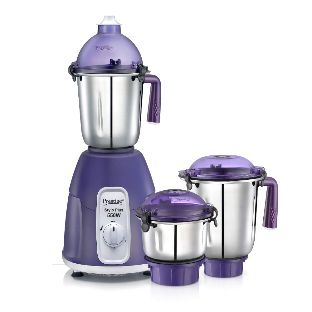 Prestige Stylo Plus 550W 3Jar Mixer Grinder | mykit | Buy online | Buy ...