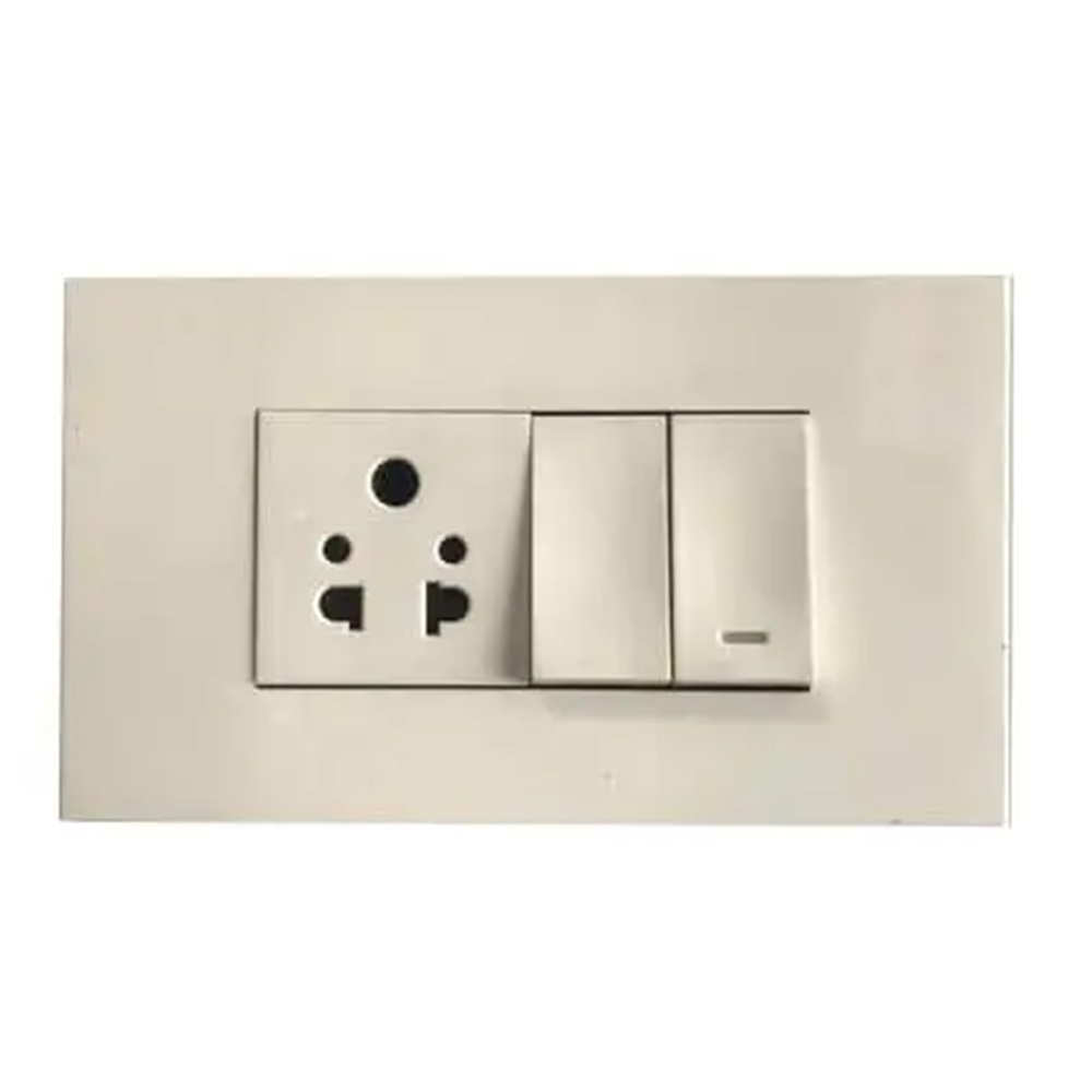 Legrand Arteor Socket 13A 3pin 2P + E BS 2 module Square White | mykit ...