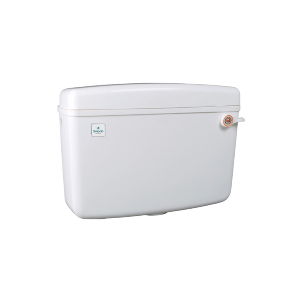 Simpolo Vecta 485x155x385mm Single Flush Cistern with internal fitting ...