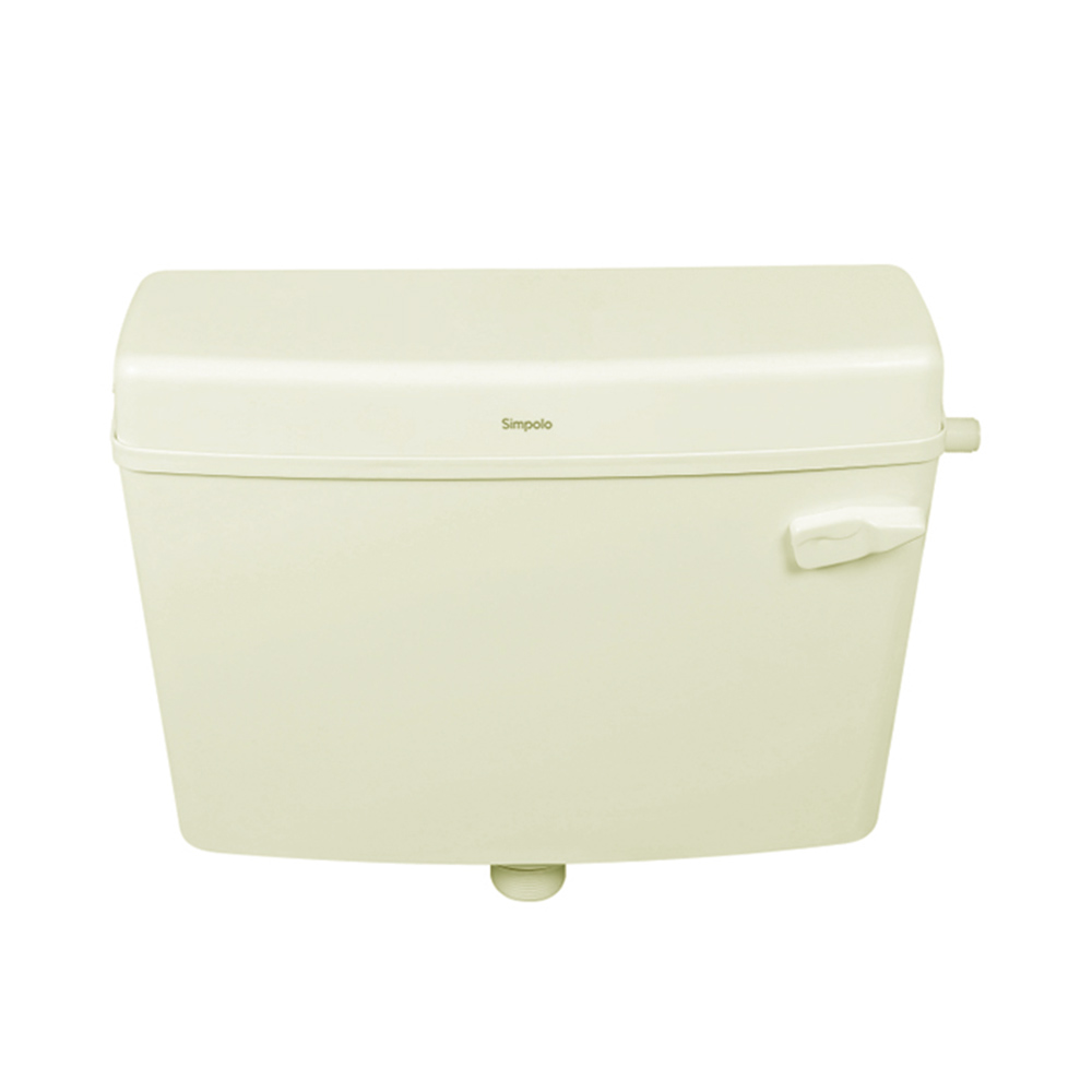 Simpolo Salmon 455x145x400mm Single Flush Cistern with internal Fitting ...