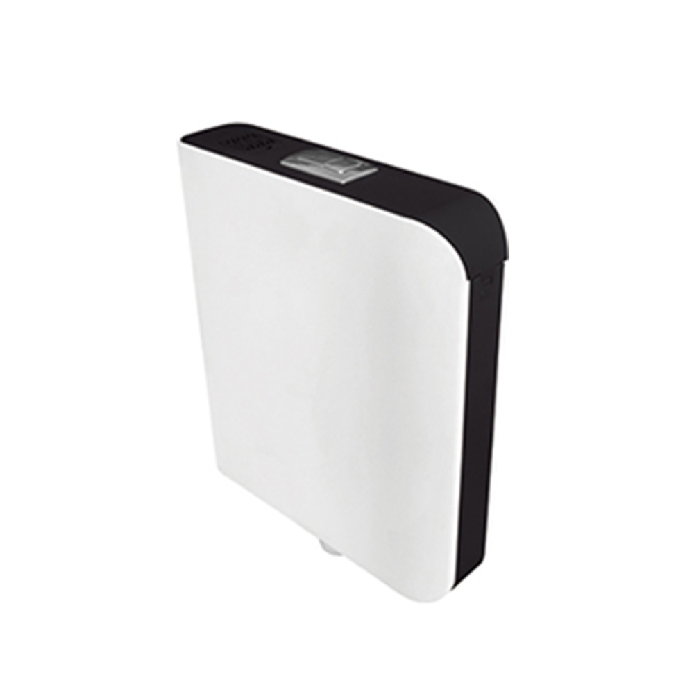 Simpolo Albero 360x90x440mm W Black Duo Tone Dual Flush Cistern with ...