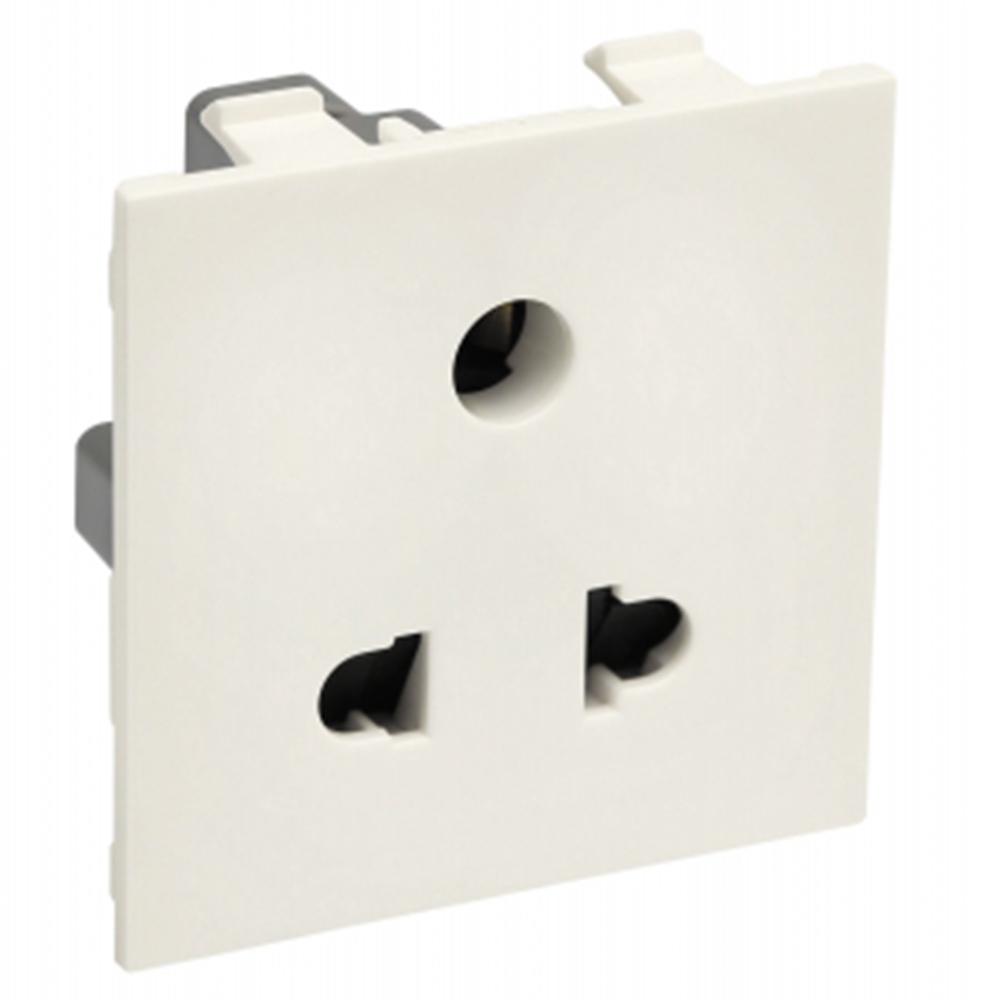 Legrand Britzy 6A 3 pin universal socket 2 modules | mykit | Buy online ...