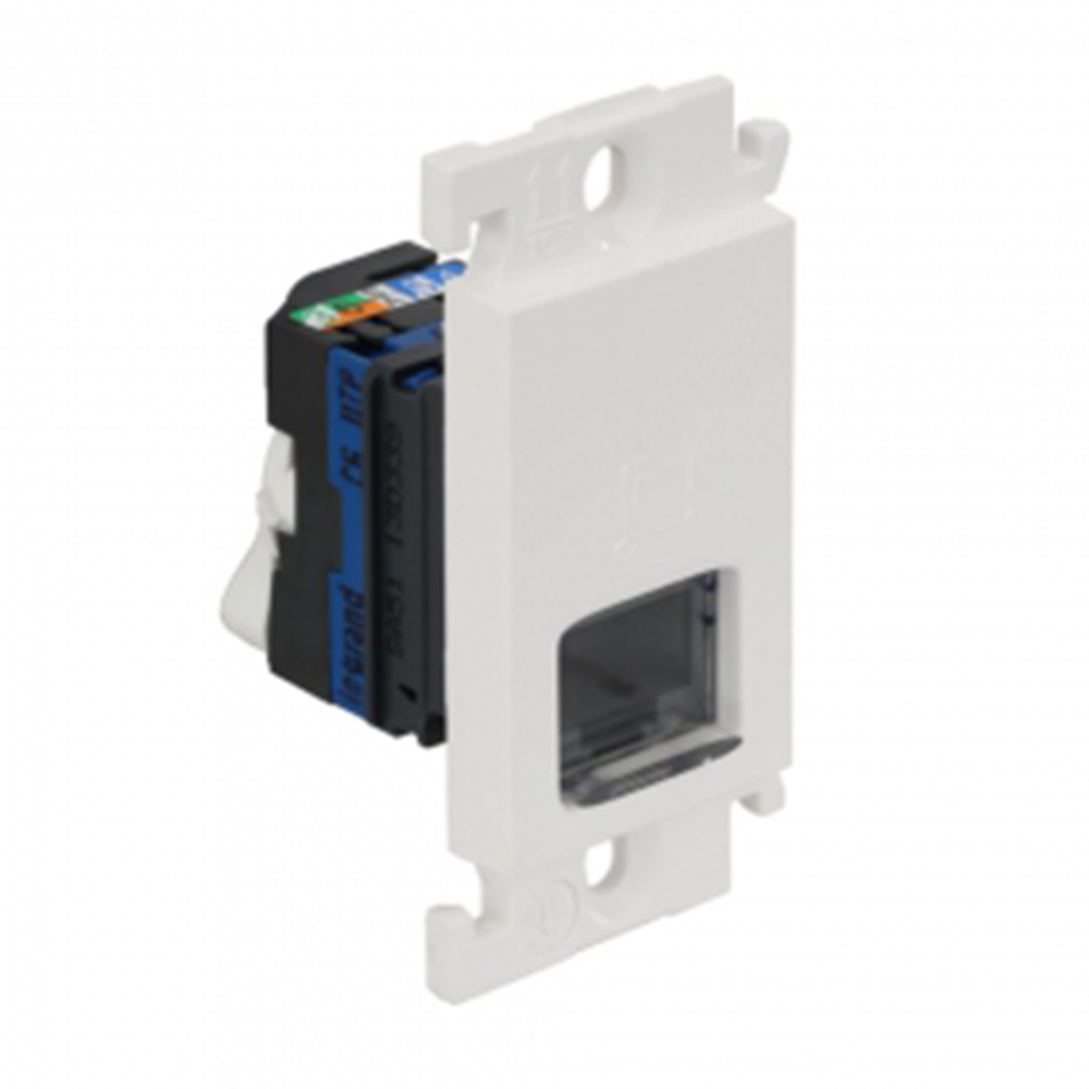 Legrand Mylinc RJ45 socket cat 6 with shutter 1 module | mykit | Buy ...