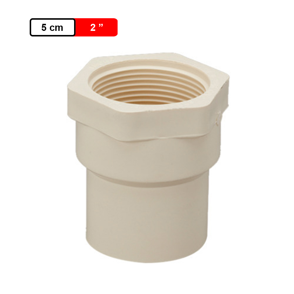Ashirvad CPVC Female Adapter Plastic Threaded FAPT 2Inch | mykit | Buy ...
