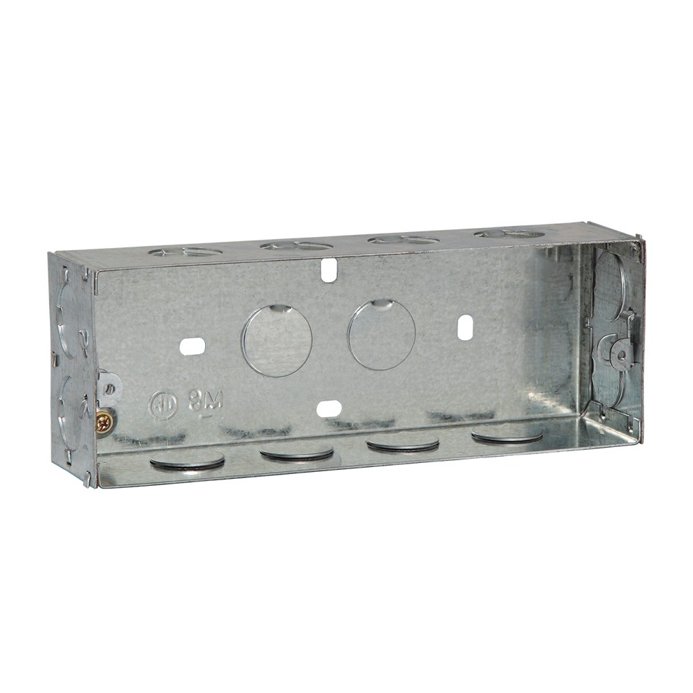Goldmedal Flush Mounting 8MD Metal Galvanized Boxes | mykit | Buy ...