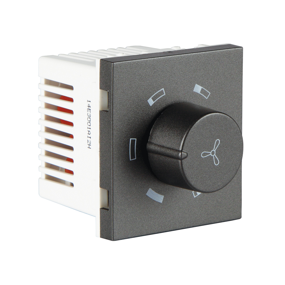 Crabtree Athena 5 Step Fan Regulator High Speed 2M Misty Grey | mykit ...