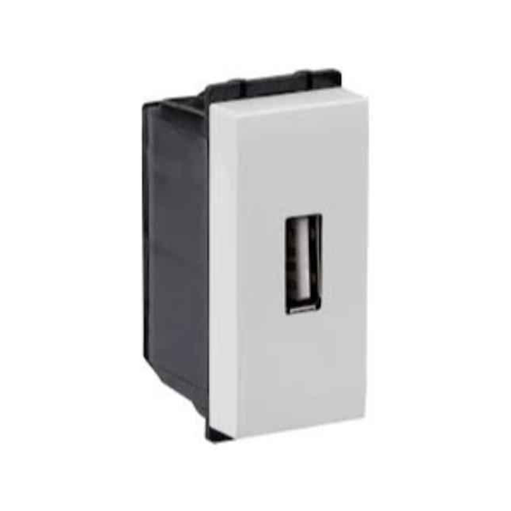 Crabtree Old Murano USB Charger 2.1 A Single Port White | mykit | Buy ...