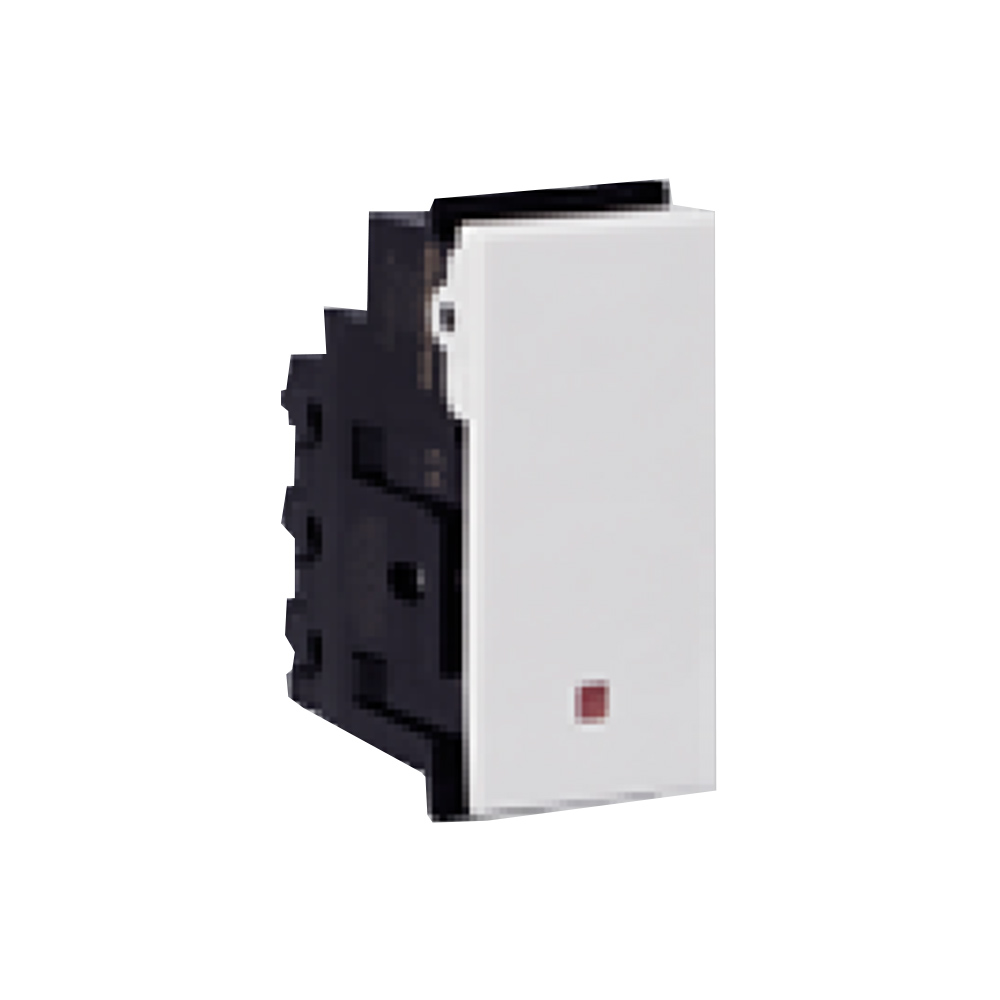 Crabtree Murano 16 A One way Modular Switch with Magic Indicator Push ...
