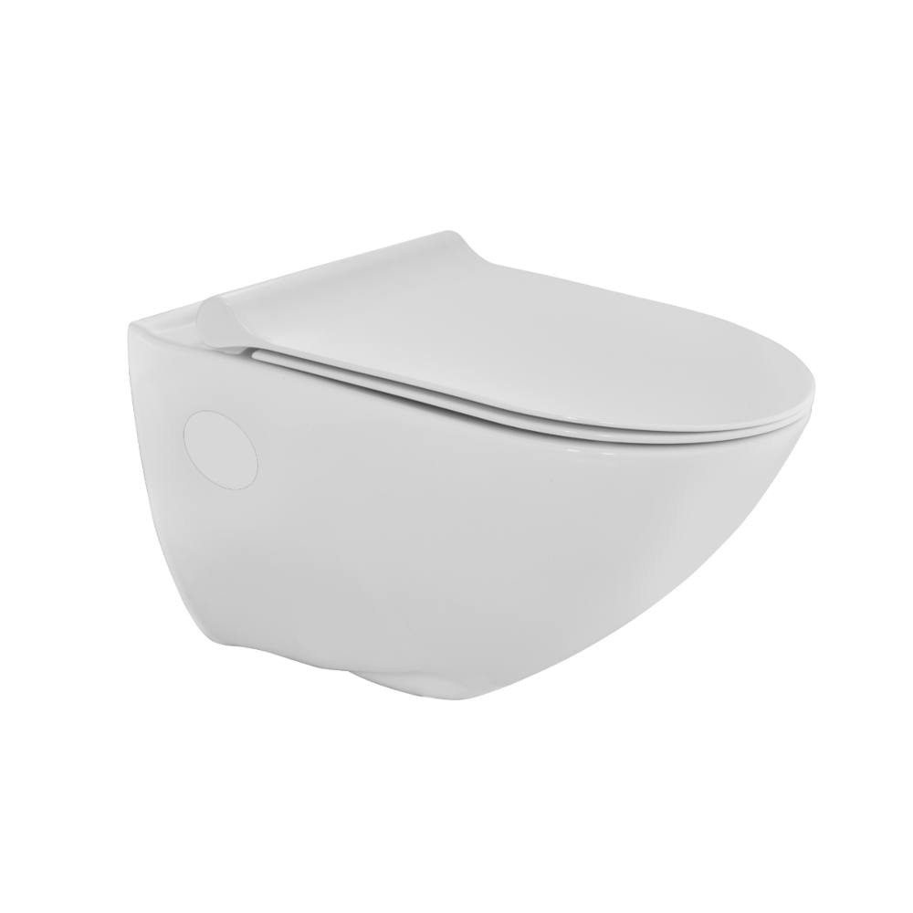 Jaquar Continental 375x510x355mm Wall Hung Water Closet with UF Soft ...
