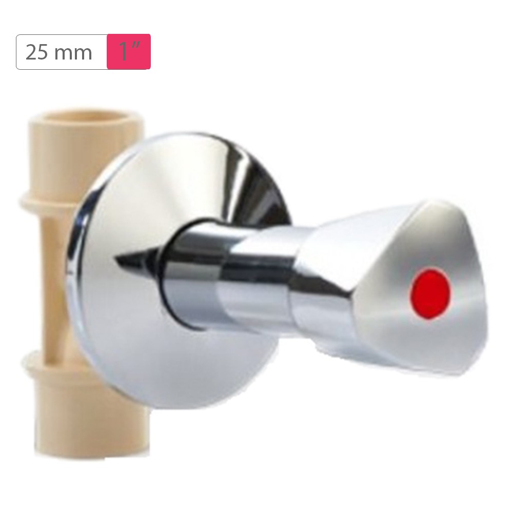 Finolex CPVC Concealed Valve 25mm 1inch Quarter Square | mykit | Buy ...