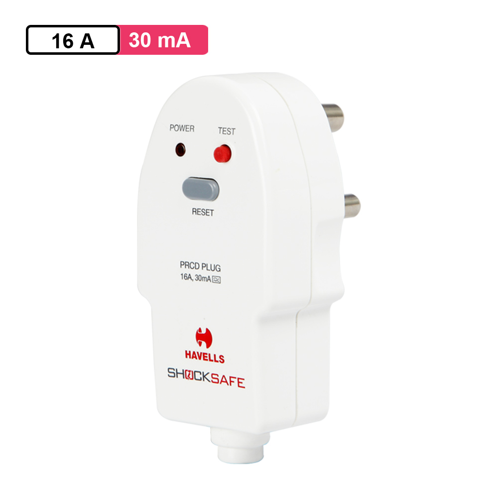 Havells 16A 30mA Euro PRCD Plug | mykit | Buy online | Buy Havells ...