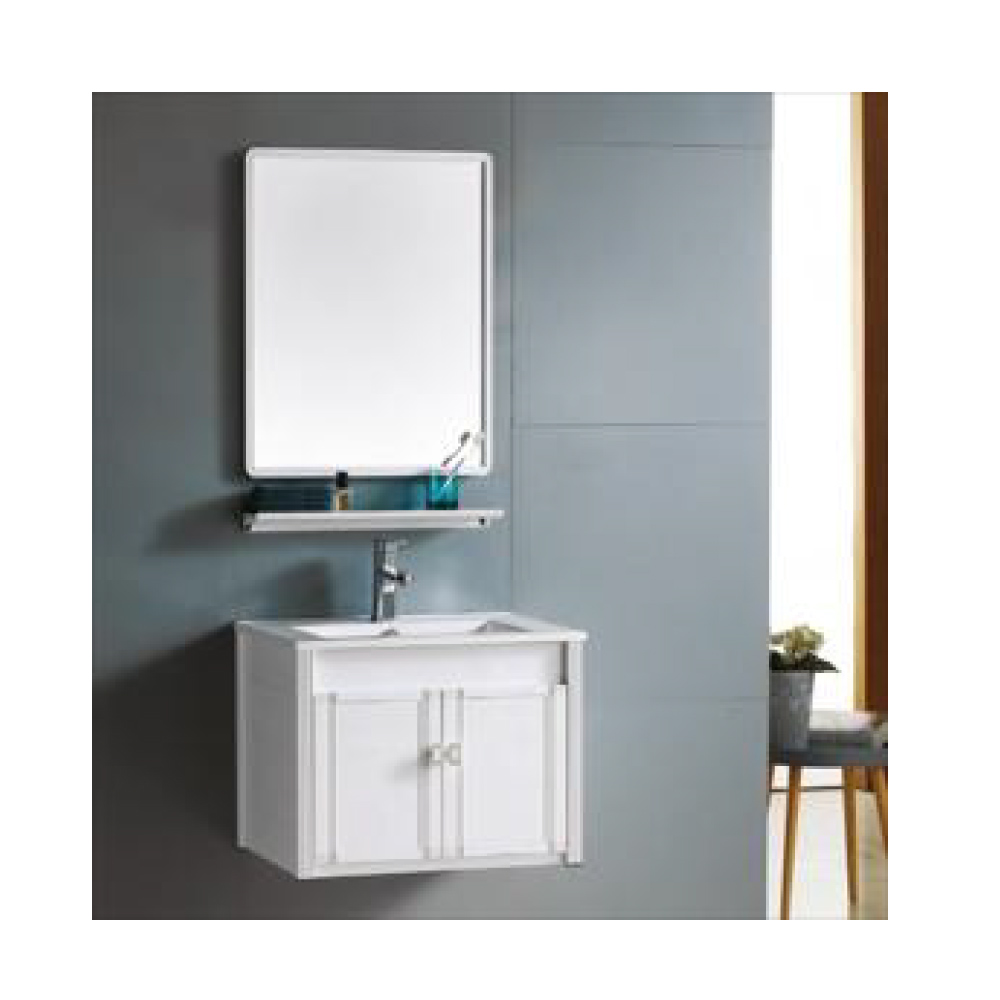 Johnson Grace Pearl 80cm Wall Hung Cabinet with Basin 800x470x460mm and ...
