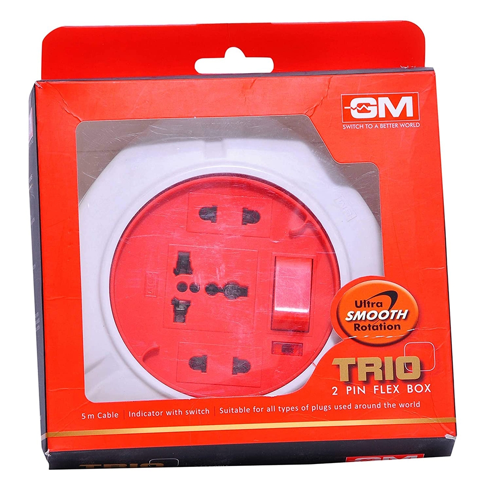 GM G-Magic Trio 2 Pin Flex Box 5 Mtr | mykit | Buy online | Buy GM ...