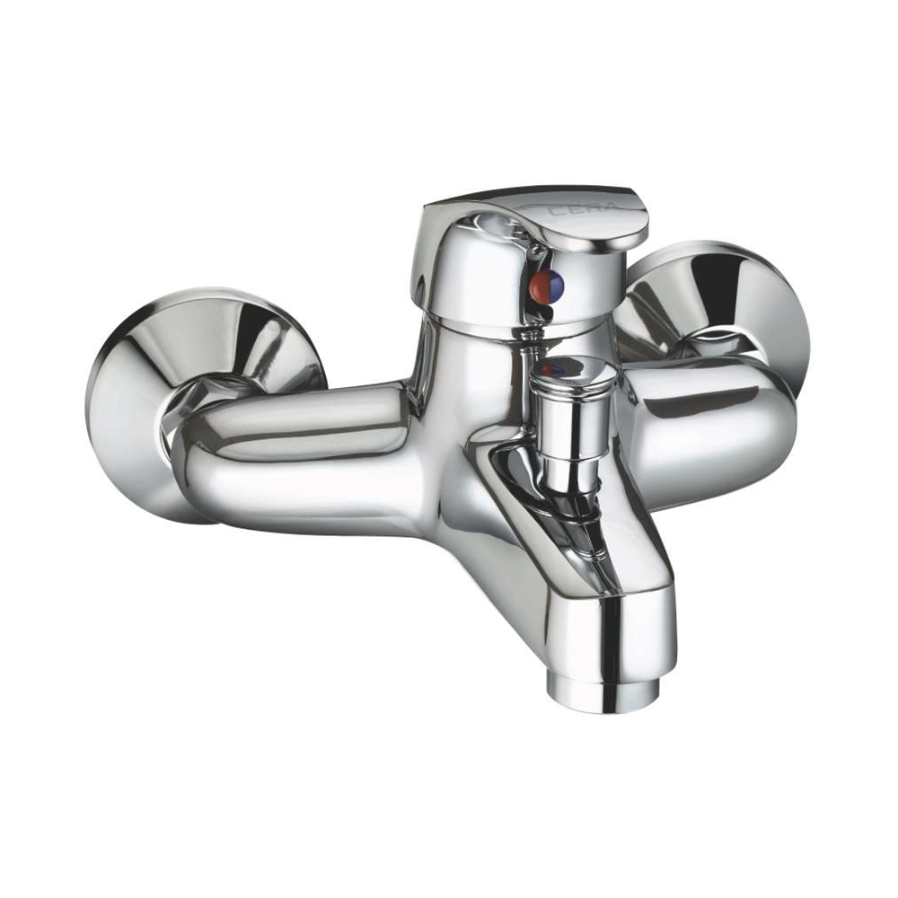 Cera Platinum Single lever wall mixer with provision for telephonic ...
