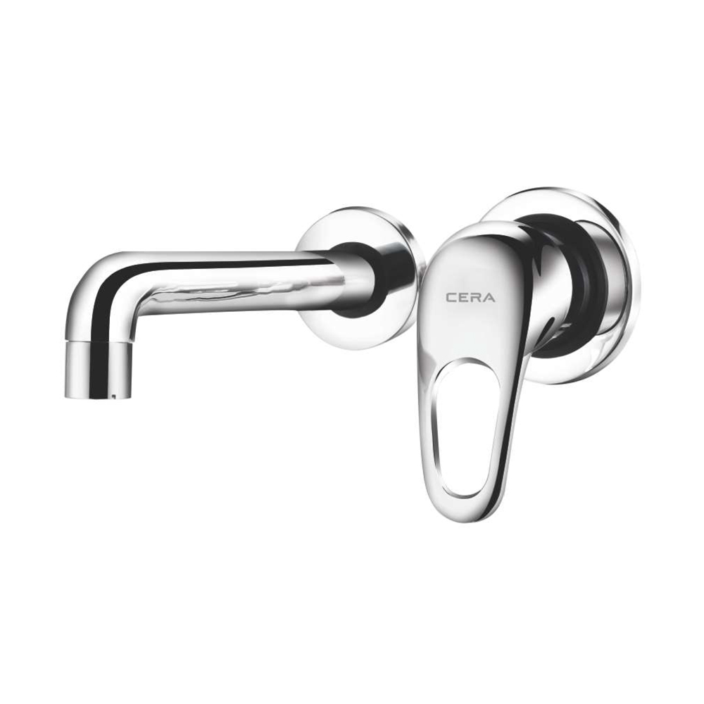 Cera Carbon Wall mounted single lever basin mixer | mykit | Buy online ...