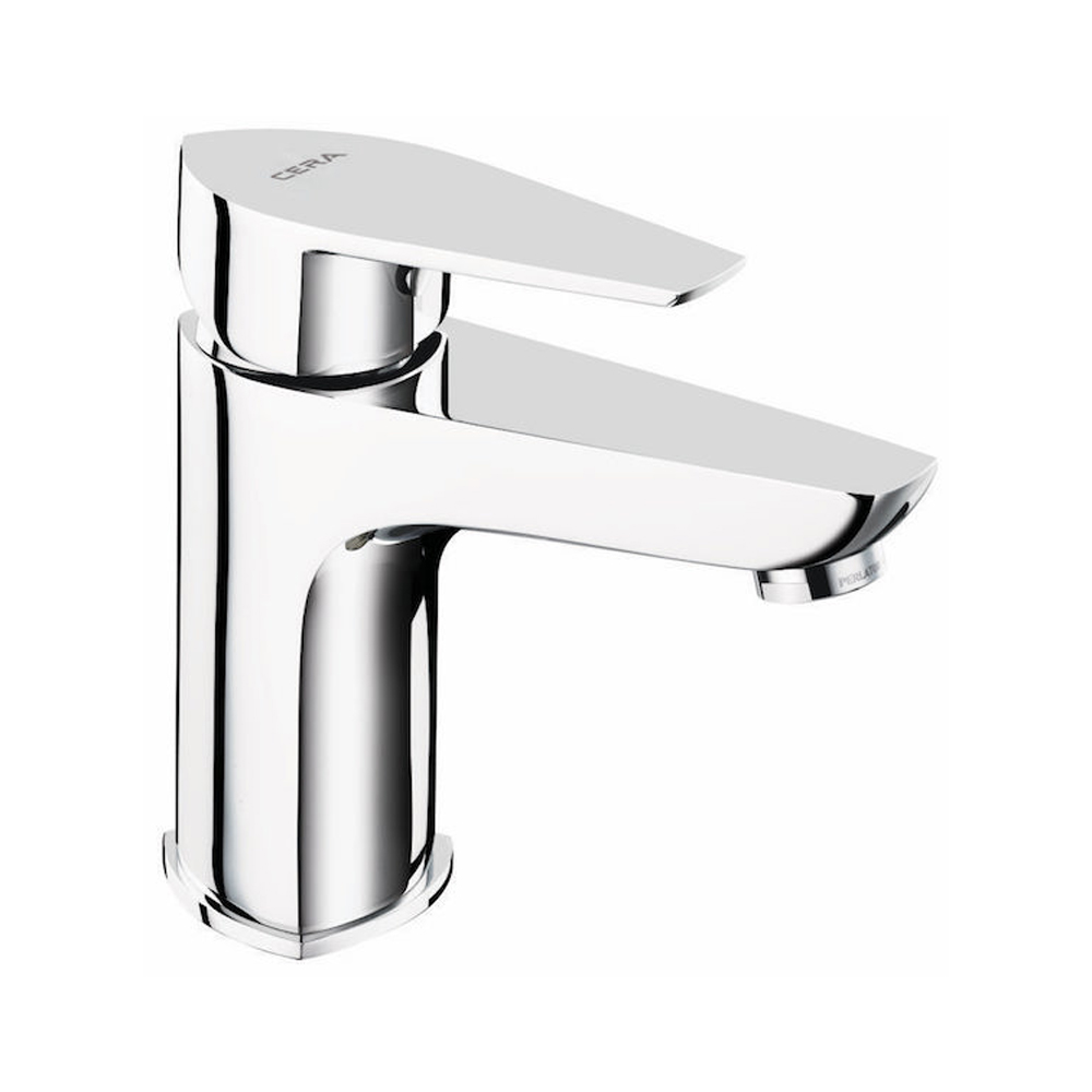 Cera Valentina Single lever basin mixer with 450mm braided connection p ...