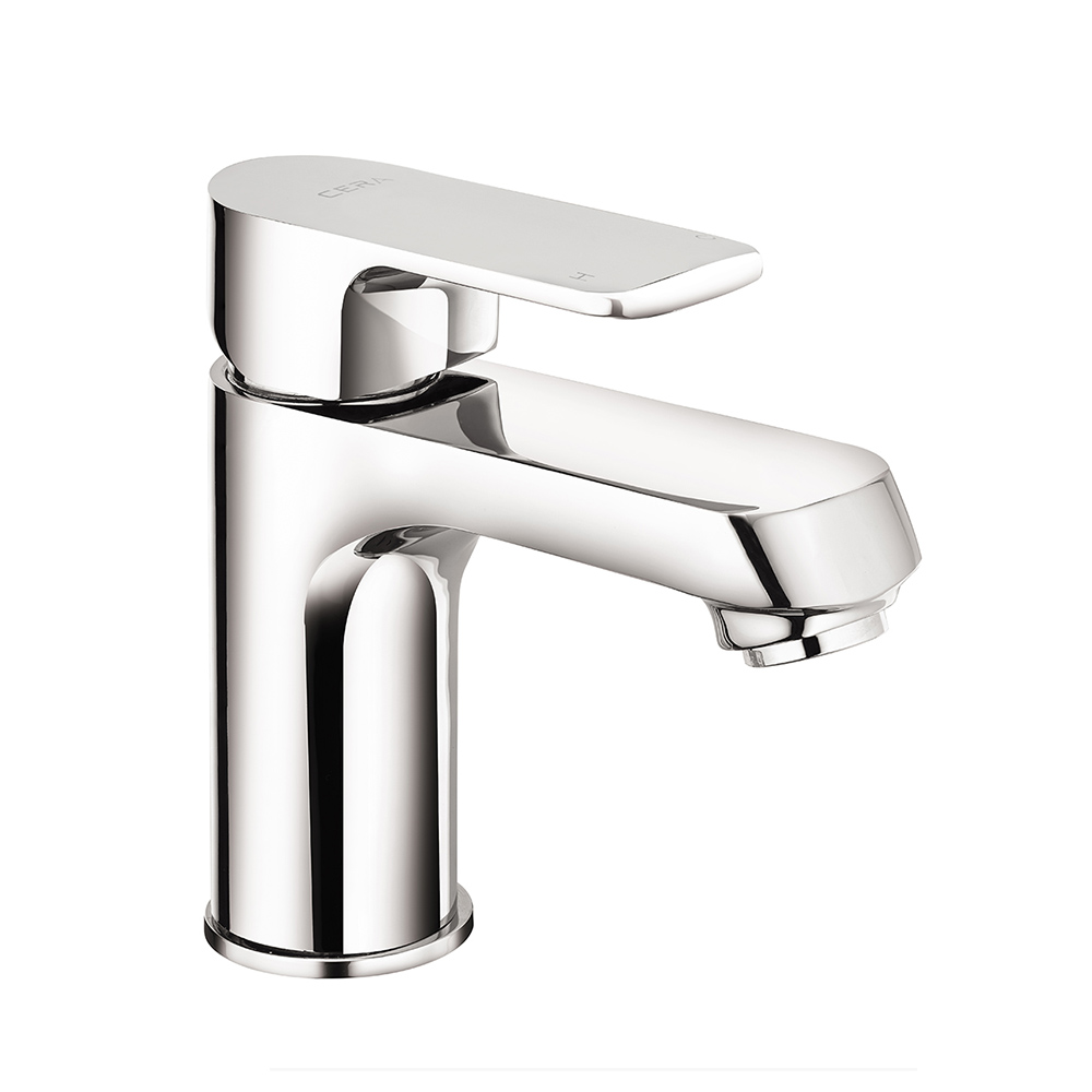 Cera Chelsea Single lever basin mixer with 450 mm braided connection ...