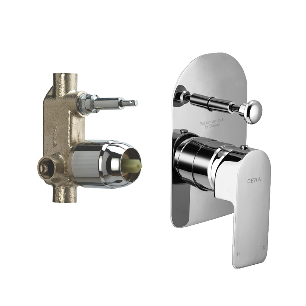 Cera Chelsea Single lever concealed diverter system consisting of ...