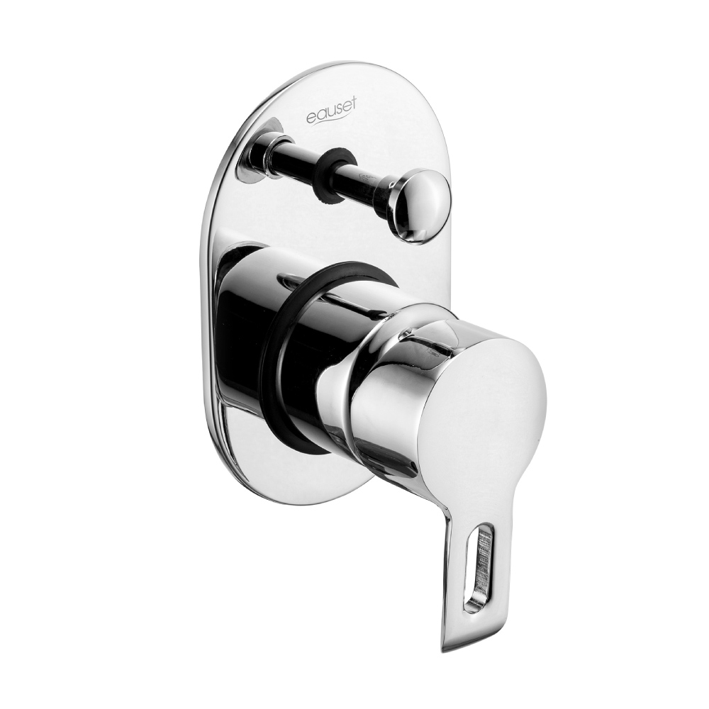 Eauset Ashley Lever & Flange For Single Lever Concealed Divertor With 3 ...