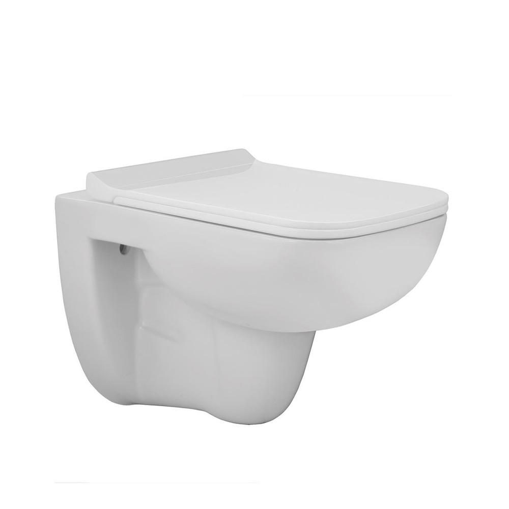 Jaquar Florentine 355x555x370mm Wall Hung Water Closet with UF Soft ...