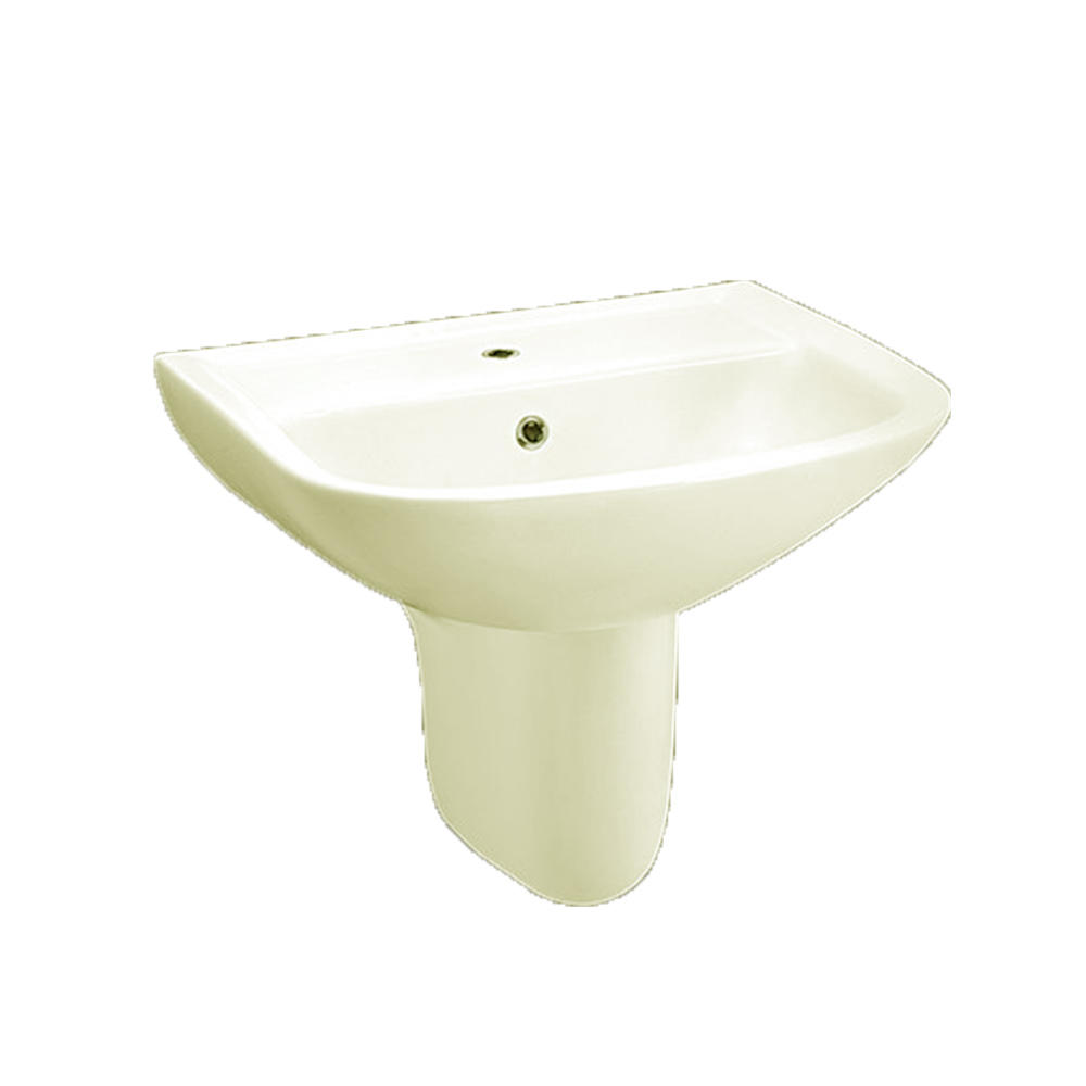 Rak Flora 20x16inch 510x405x185 Wash Basin Ivory with Universal Half ...