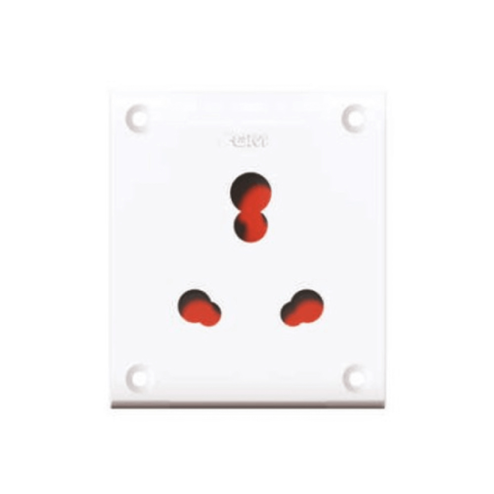 GM G-era Evon 6 & 16A Universal Socket with Safety Shutter | mykit ...