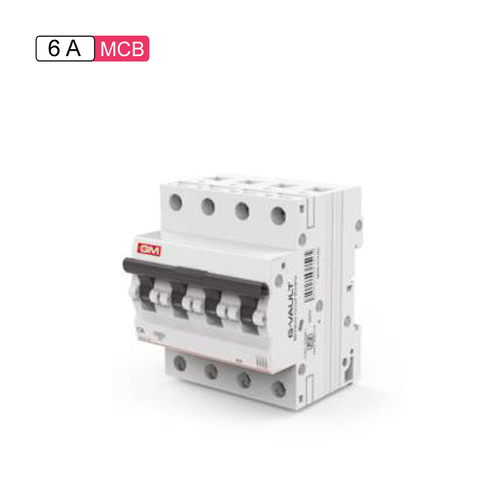 GM G-Vault MCB 6A FP C Curve Series | mykit | Buy online | Buy GM, MCB ...