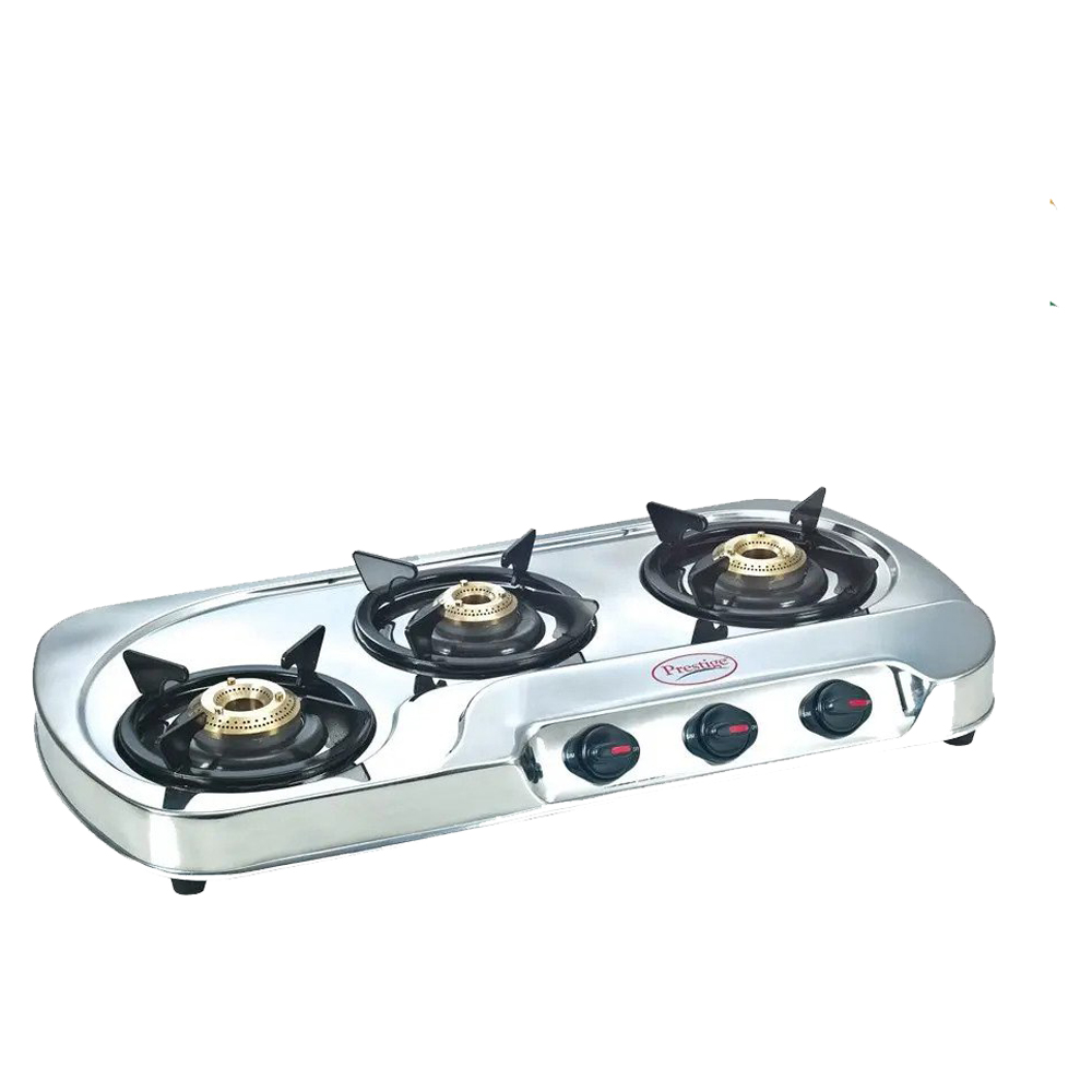 Prestige Royale 3B Stainless Steel Gas Stove | mykit | Buy online | Buy ...