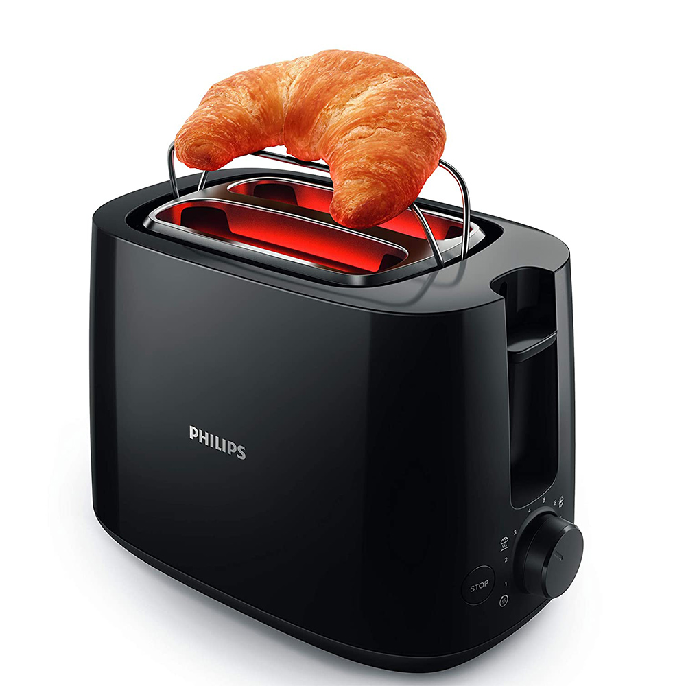 Philips 2 in 1 Pop up + grill Toaster Black | mykit | Buy online | Buy ...