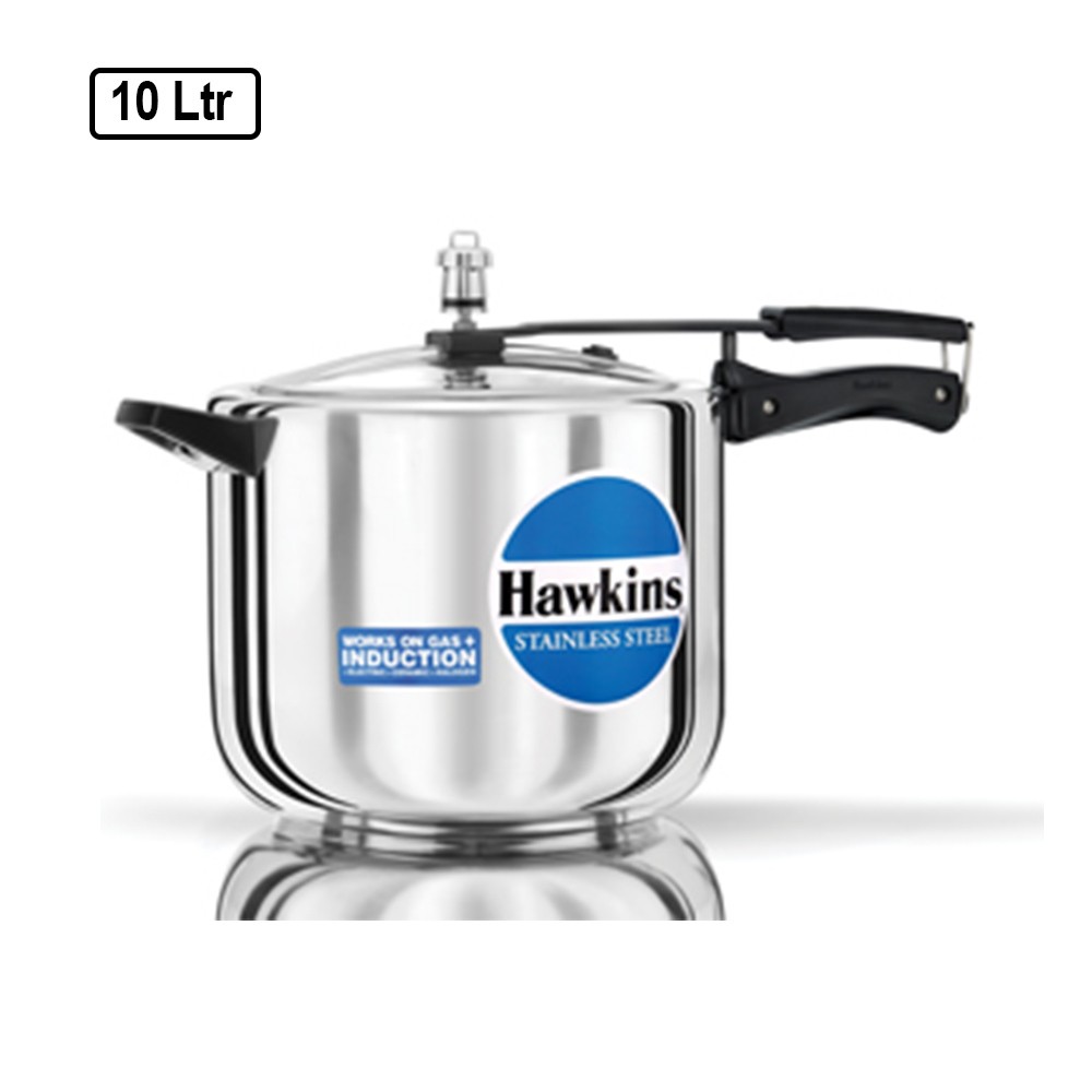 Hawkins 10L SS Pressure Cooker | mykit | Buy online | Buy Hawkins ...