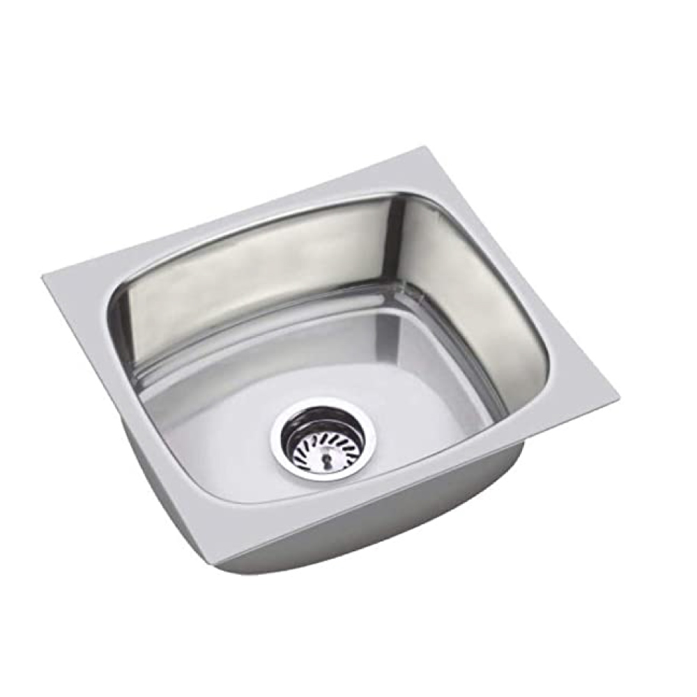 Johnson Ruby SS202 Kitchen Sink 24X18Inch With Waste Coupling | mykit ...