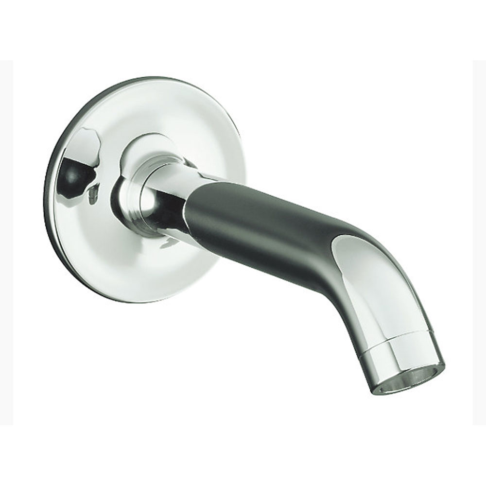 Kohler Purist 194mm bath spout without diverter Polished chrome | mykit ...