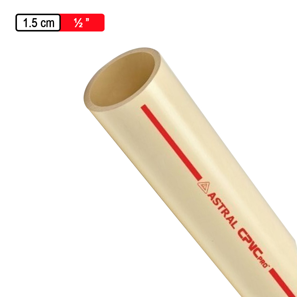 Astral CPVC Pro CTS Copper Tube Size Pipe SDR 11 - 5meter 1.5cm .5inch ...