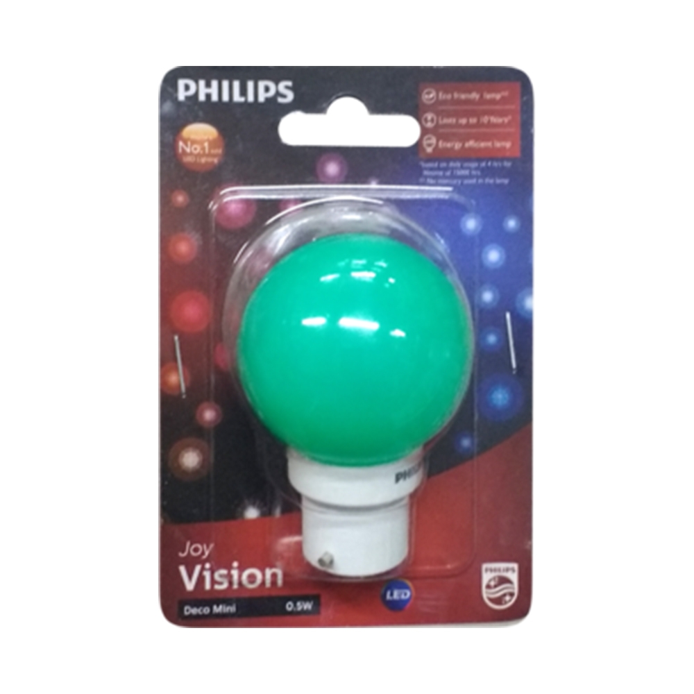 Philips LED Deco Mini 0.5W Green | mykit | Buy online | Buy Philips ...
