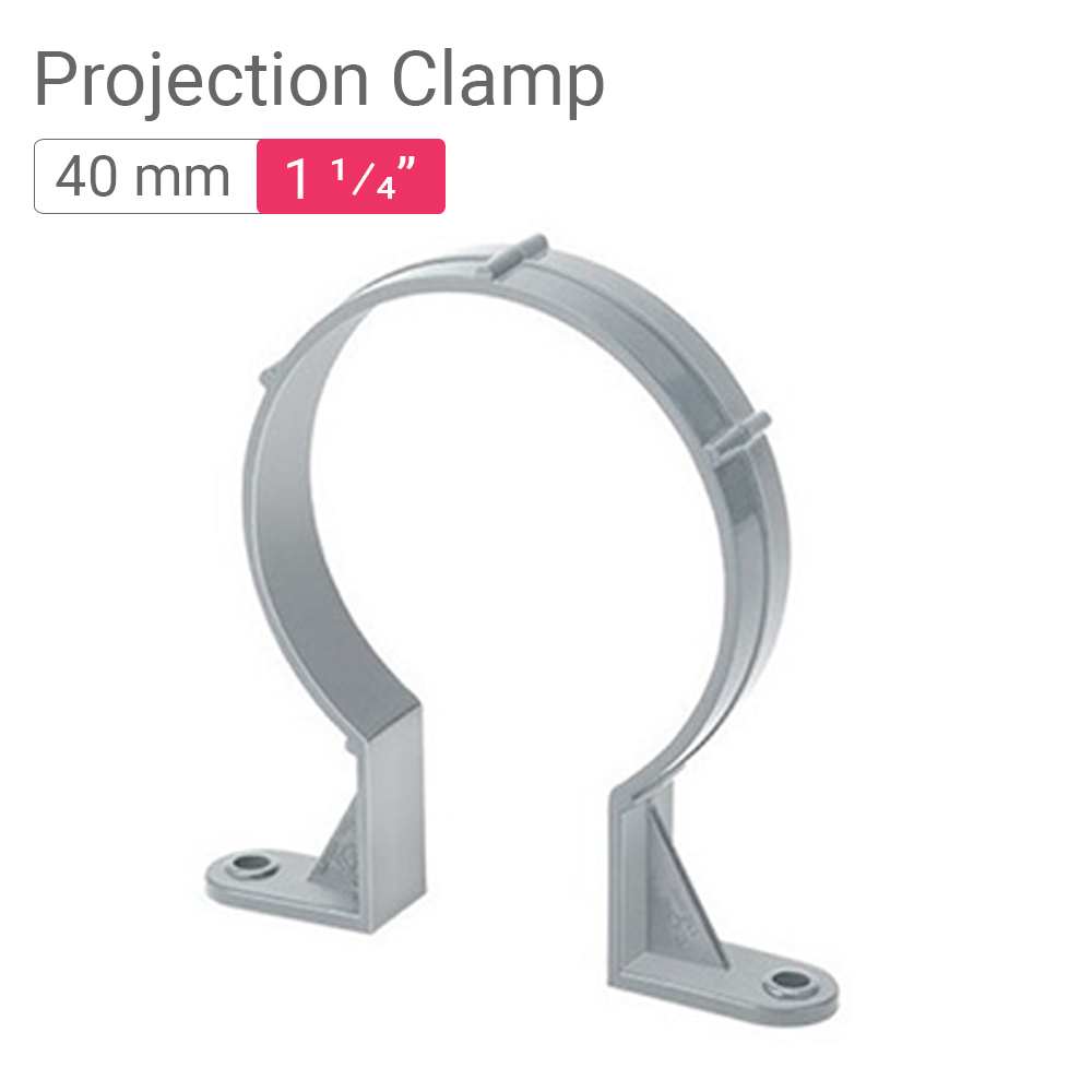 Star SWR Drainage Projection Clamp 40mm 1.25inch | mykit | Buy online ...