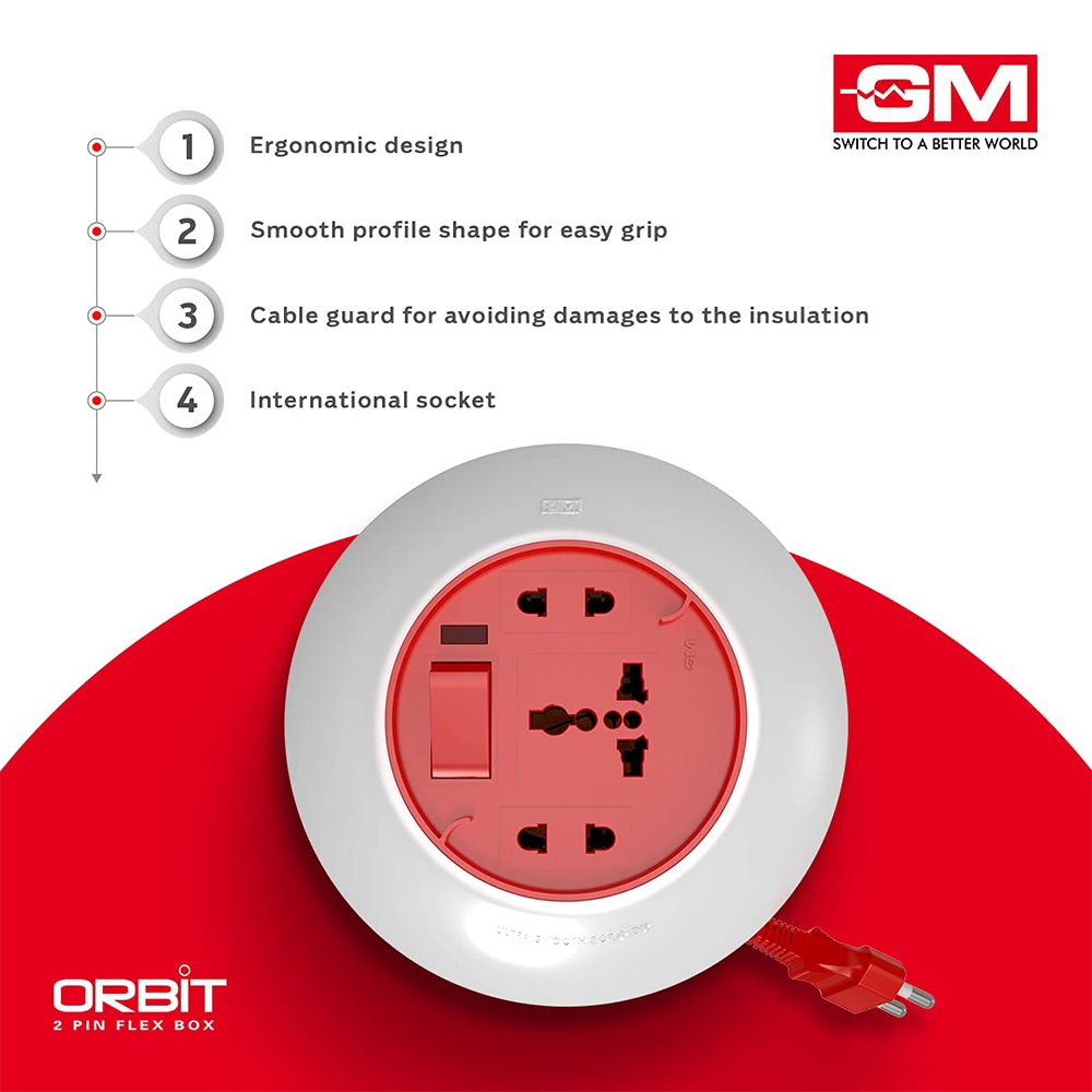 GM G-Magic Orbit 2 Pin Flex Box 5 Mtr | mykit | Buy online | Buy GM ...