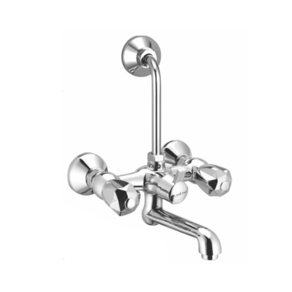 Camlano Roseate Wall Mixer with Bend Pipe for Overhead Shower Quarter ...