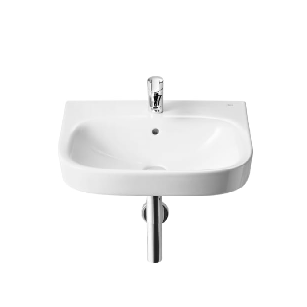 Roca Debba 650mm Wall Hung Wash Basin With Rs335990000 Long Pedestal ...