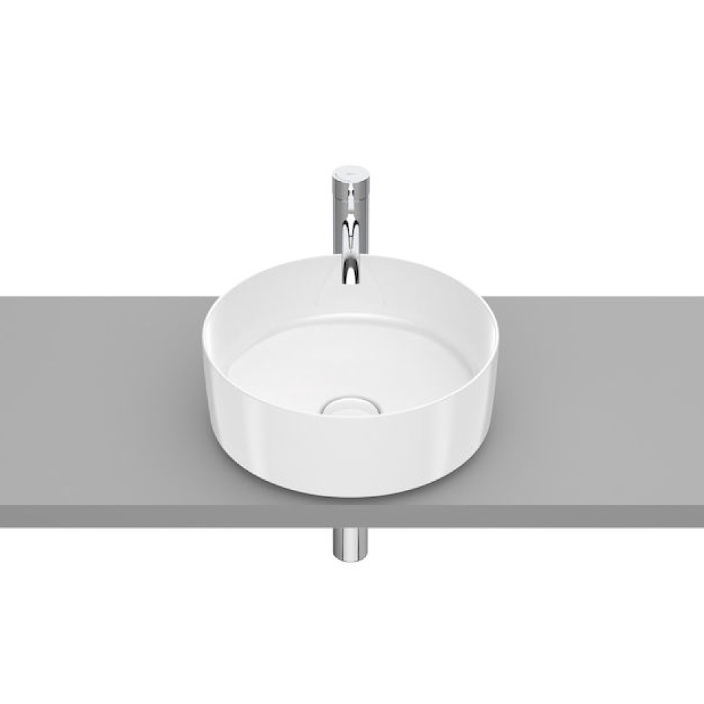 Roca Inspira 370x370mm On-Countertop Wash Basin Round | mykit | Buy ...