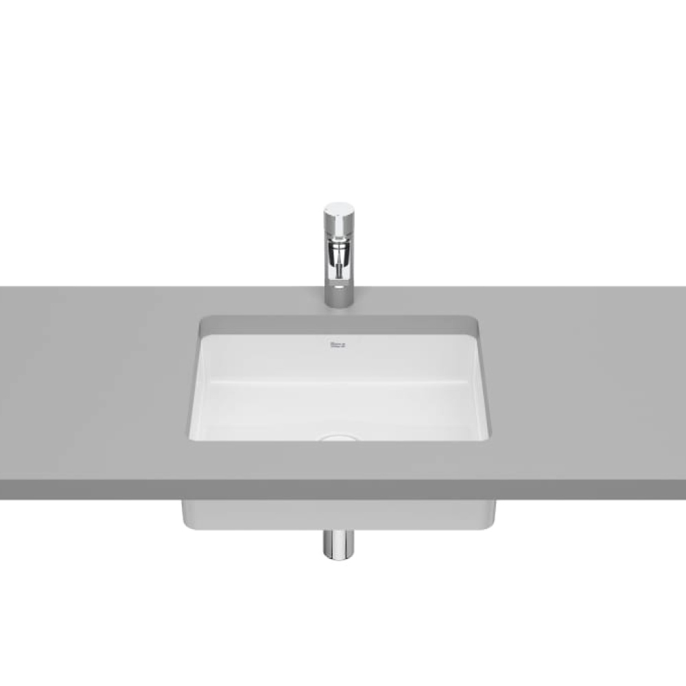Roca Inspira Square Under Counter 455x350 Wash Basin White | mykit ...