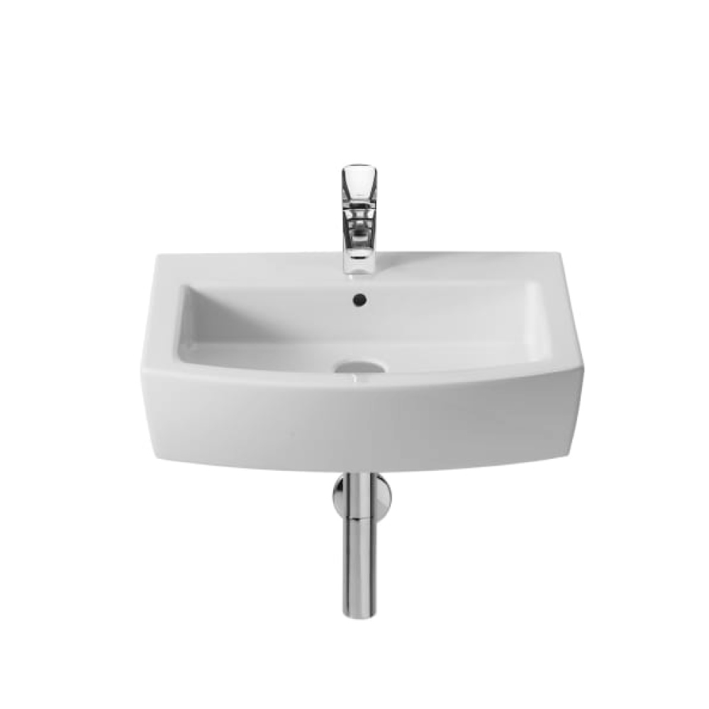 Roca Hall 550x485 Wall Hung Wash Basin With Wall Fixing Kit And 1 ...