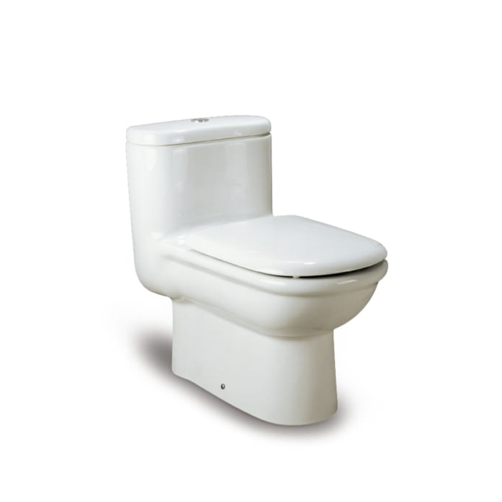 Roca Giralda Dual Outlet Single Piece Water Closet With Ra80N462001 Uf ...