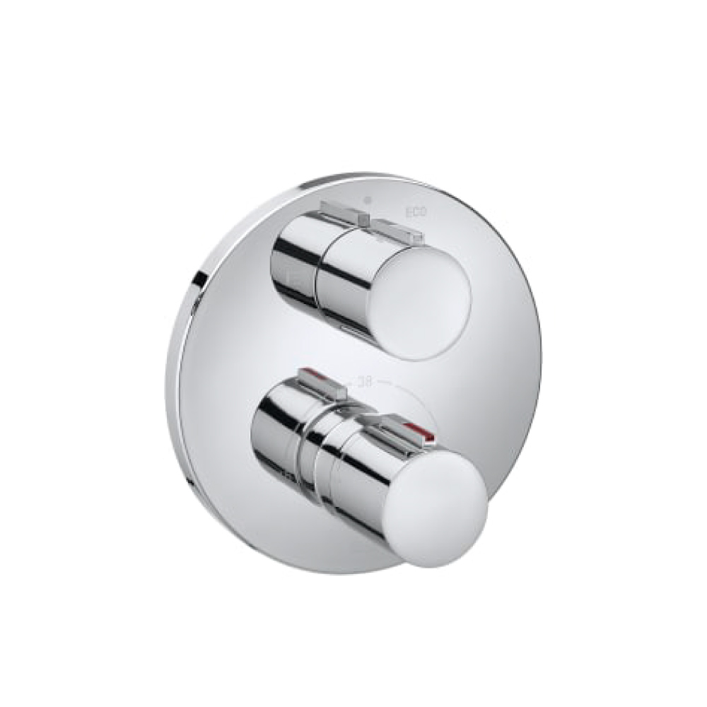 Roca T-1000 Built-In Thermostatic 2 Way Mixer | mykit | Buy online ...