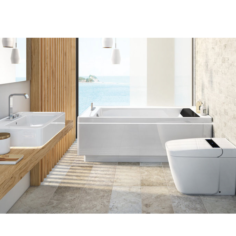 Roca Bathtub 1800x900 Air And Water Massage Cascade Flow | mykit | Buy ...