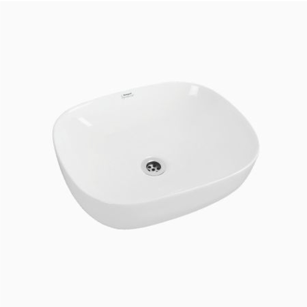 Somany Real 485x385x150mm Thin Rim Over The Counter Art Wash Basin ...