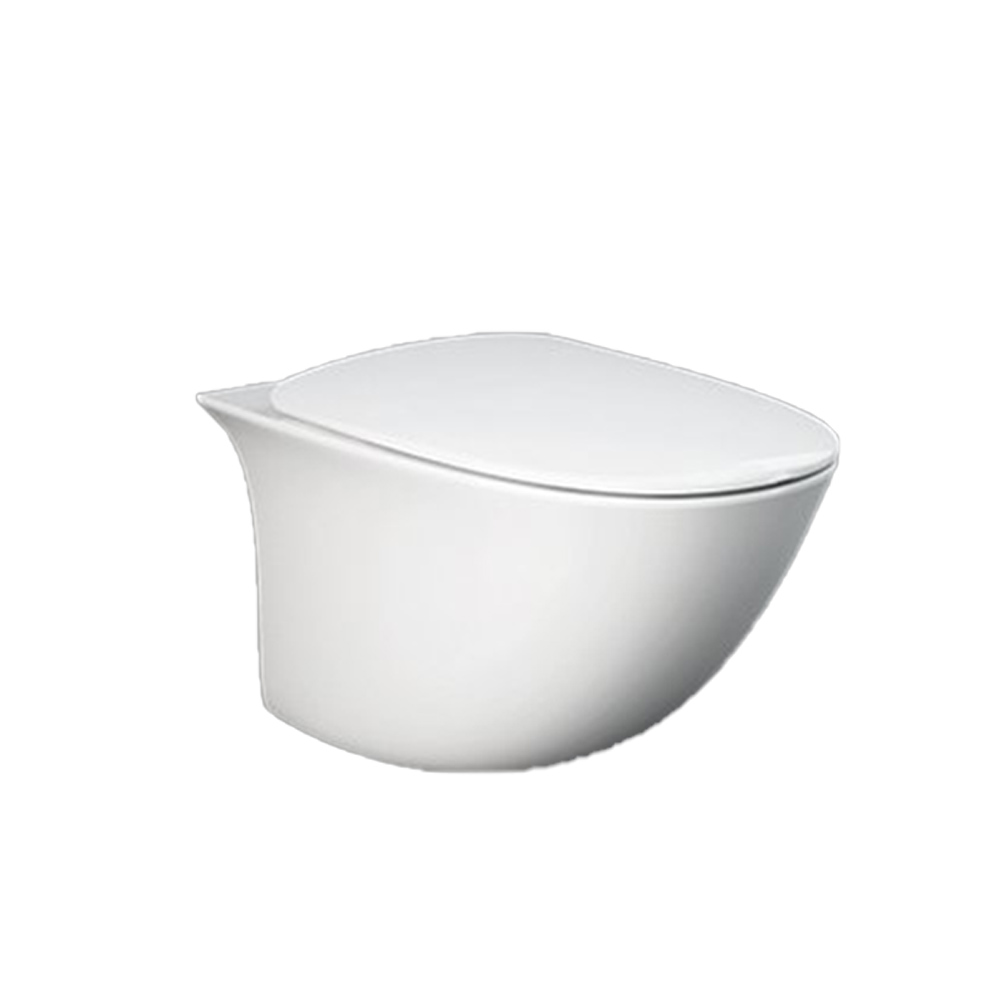 Rak Sensation 52cm 520x380x430 Rimless Wall Hung Water Closet with Urea ...
